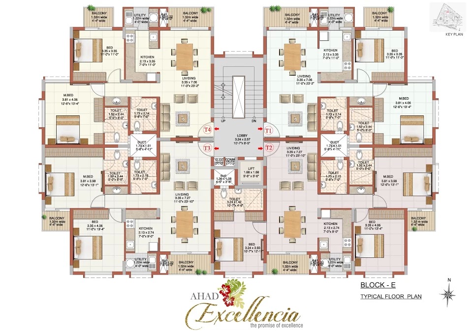 Block A Floor Plans | Ahad Excellencia