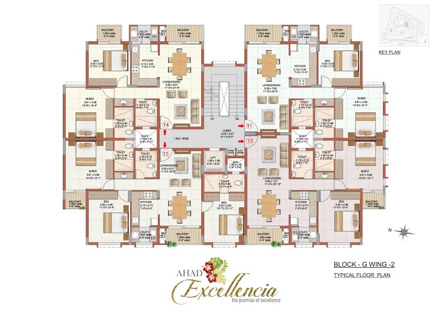 Block A Floor Plans | Ahad Excellencia